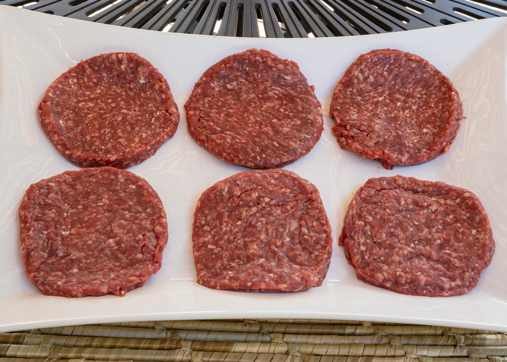 1/3 lb. Pre-Made Hamburger Patties – Backroads Cattle Company